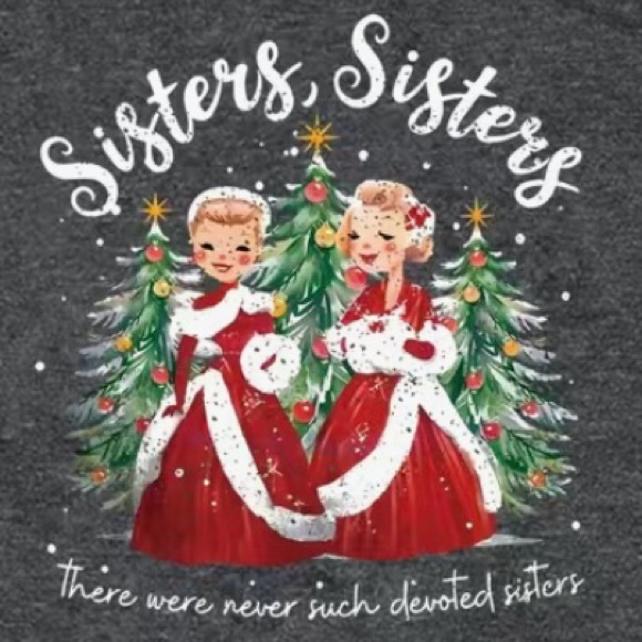 Tops | White Christmas 1954 Classic Holiday Movie Sisters Sisters ...